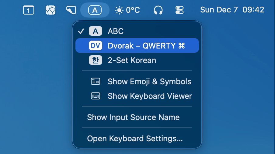 Switching back to Qwerty after 5 years of Dvorak